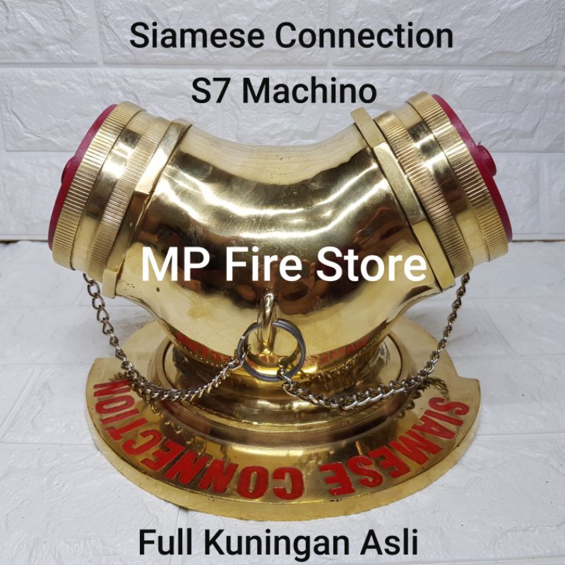 Jual Siamese Connection ZEKI S7 4 x 2.5 x 2.5 Machino Kuningan Cabang 3 ...