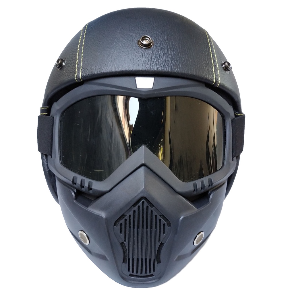 Jual Helm Original SNI Helm Dewasa Helm Klasik Dan Google Mask Kekinian ...