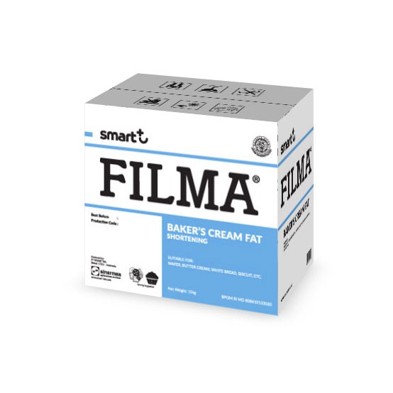 Jual Filma Baker's Cream Fat Shortening - Mentega Putih REPACK 500gr ...