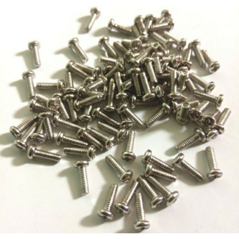 Jual Baut 2mm / baut M2 / screw panjang 6mm | Shopee Indonesia