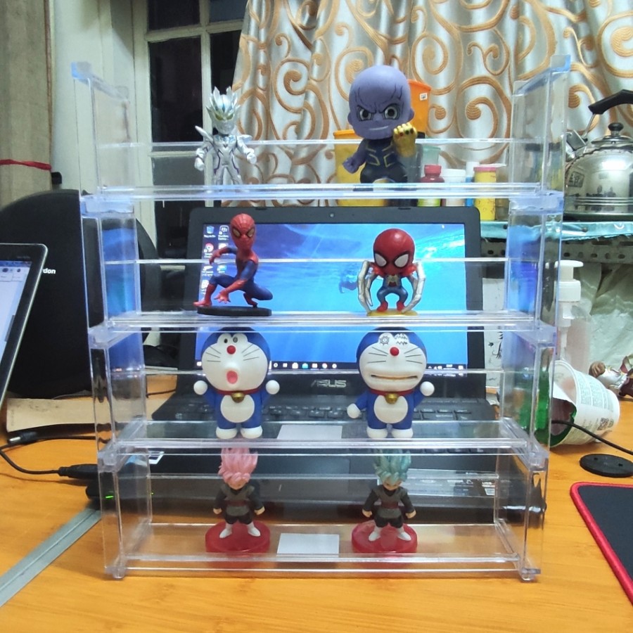 Jual Rak Akrilik Action Figure Rak Action Figure Akrilik Action Figure ...