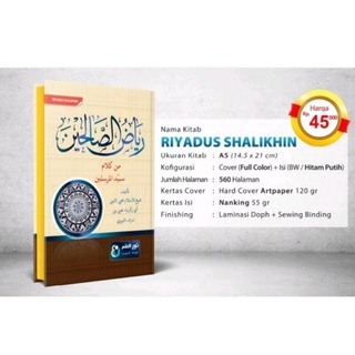 Jual kitab riyadus sholihin kitab hadits riyadus solihin murah | Shopee ...