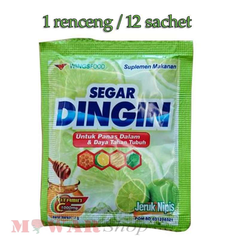 Jual Segar Dingin 1 Pack 24 Sachet @7g - SEGAR DINGIN Minuman Vitamin C ...