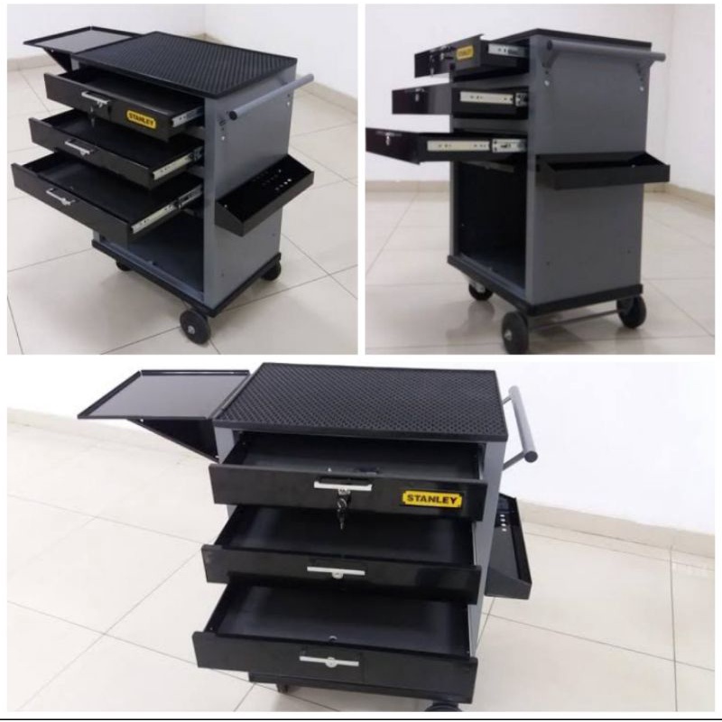 Jual Lemari Tools Perkakas 95890G Stanley 3 Drawers RollerGarage ...