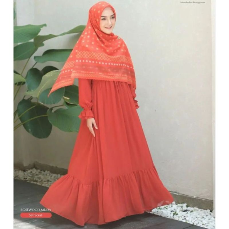 Jual REISTA SET (GAMIS+SEGITIGA MOTIF) | Shopee Indonesia