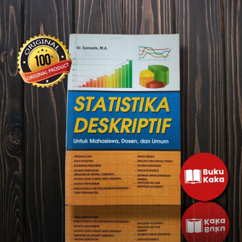 Jual Buku Statistika Deskriptif (Untuk Mahasiswa, Dosen dan Umum) | Shopee Indonesia