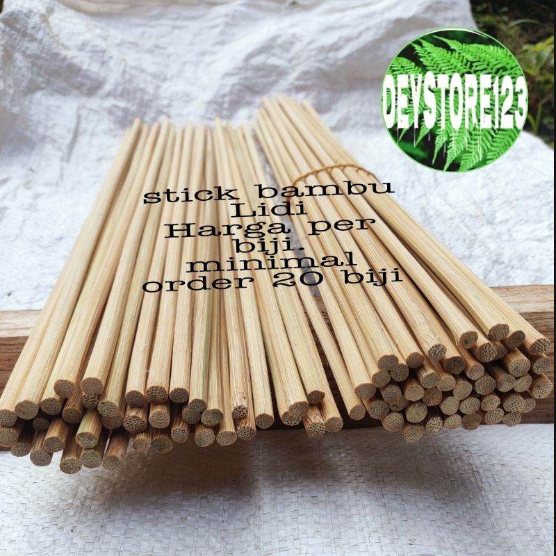 Jual Stik Bambu Original panjang 50 Cm Indonesia|Shopee Indonesia