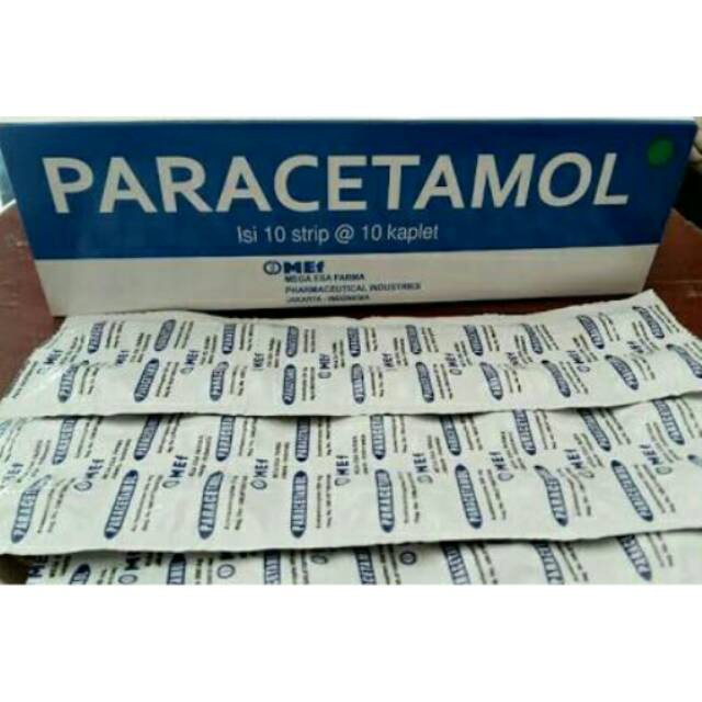 Jual PARACETAMOL MEF BOX | Shopee Indonesia