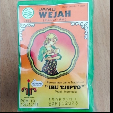 Jual JAMU TRADISIONAL IBU TJIPTO - JAMU WEJAH SERBUK ISI 10 SACHET ...