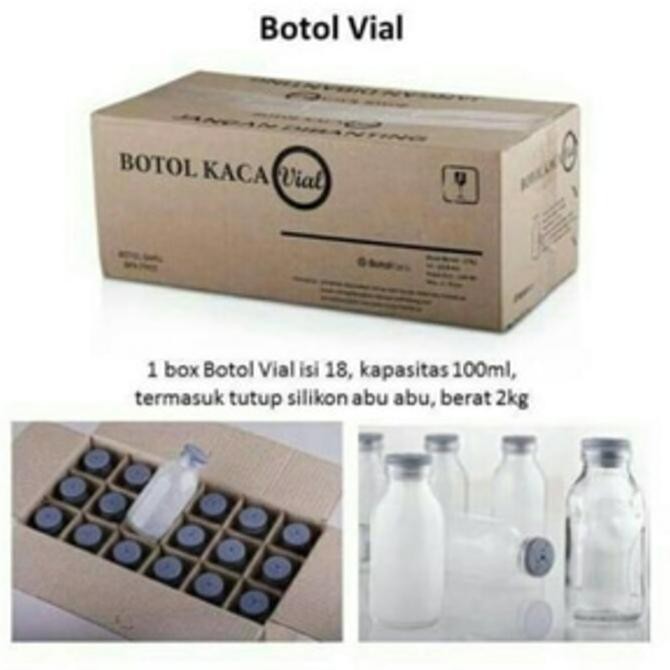 Jual BOTOL ASI BARU - BOTOL VIAL 100ML | Shopee Indonesia