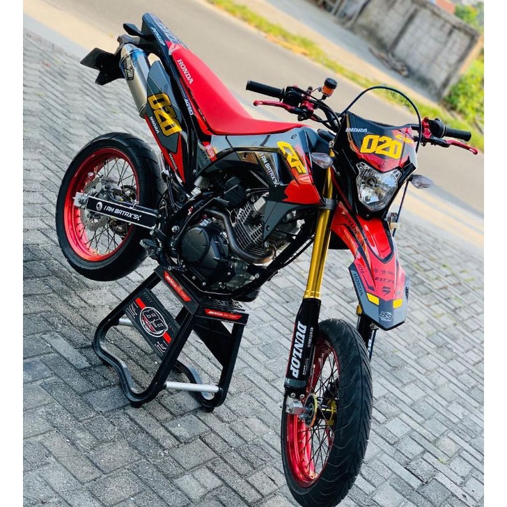 Jual DECAL CRF 150 L SUPERMOTO / DECAL CRF 150 L / DECAL CRF KEREN ...