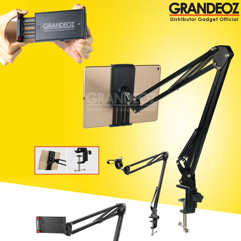 Jual Tablet Holder 10.5 Inch Lazy Stand Multi Function Cantilever for ...