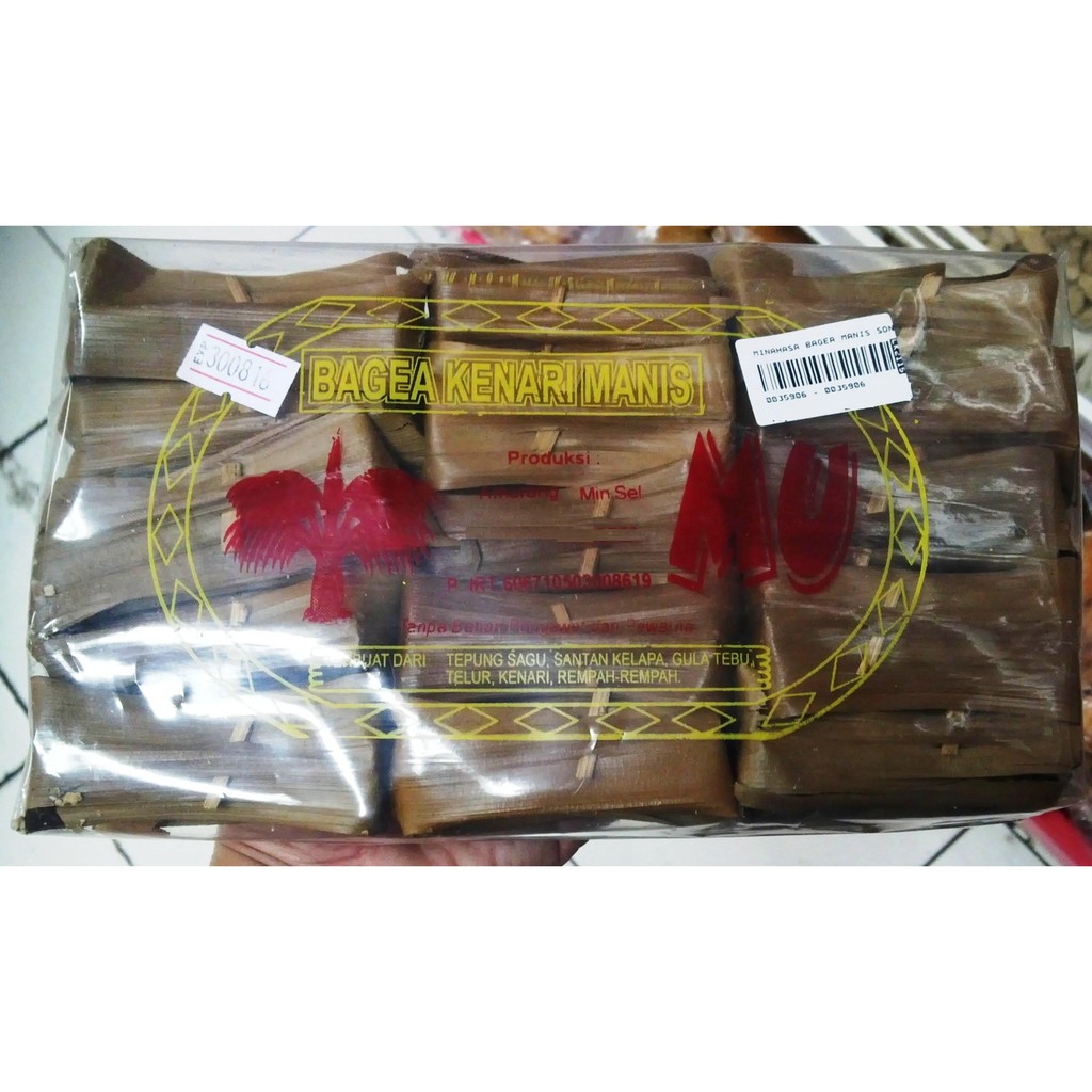 Jual MU Bagea Kenari Manis Besar 300 gr ( Oleh - Oleh / Jajanan ...