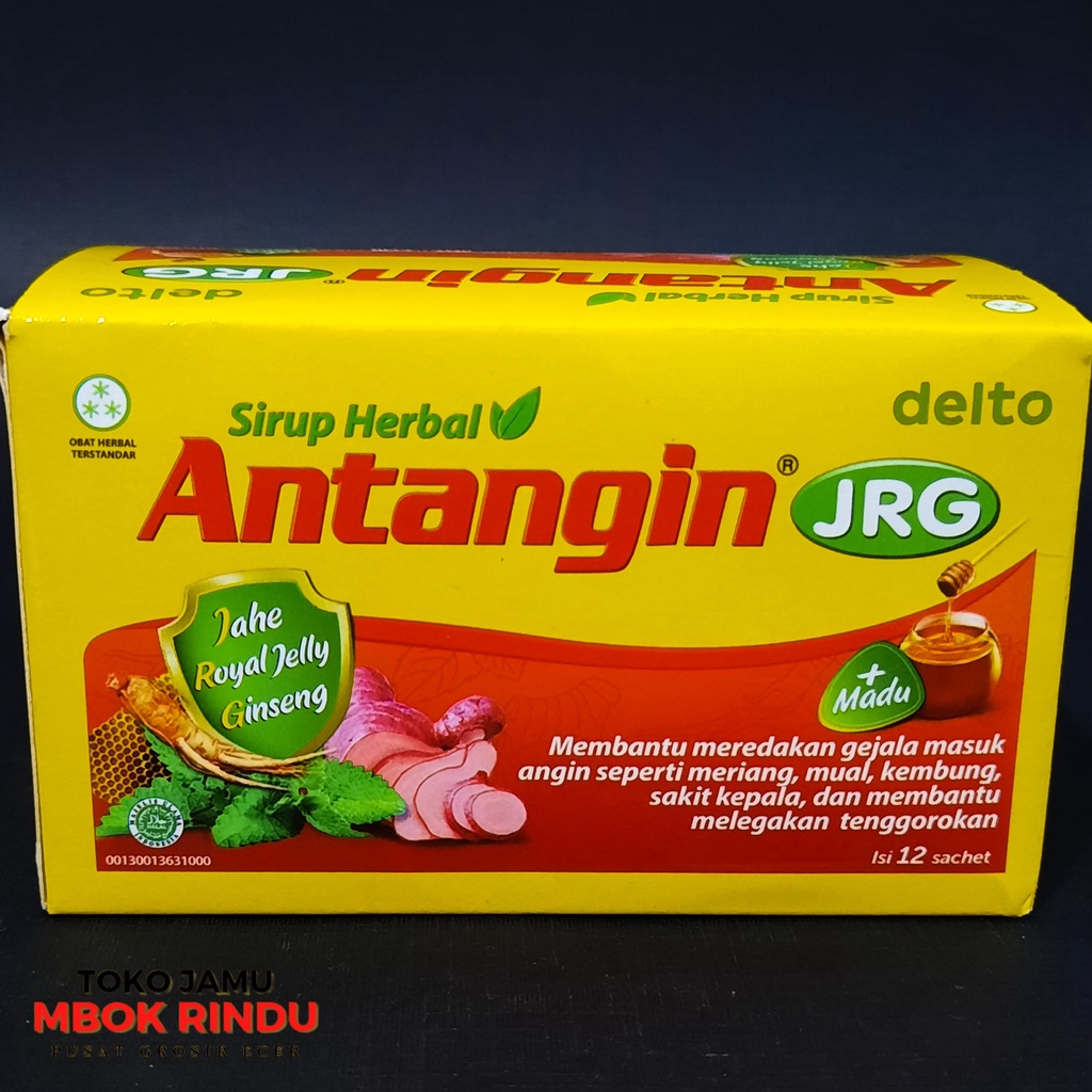 Jual Antangin JRG Deltomed Cair {1 pak Isi 12 sachet} | Shopee Indonesia