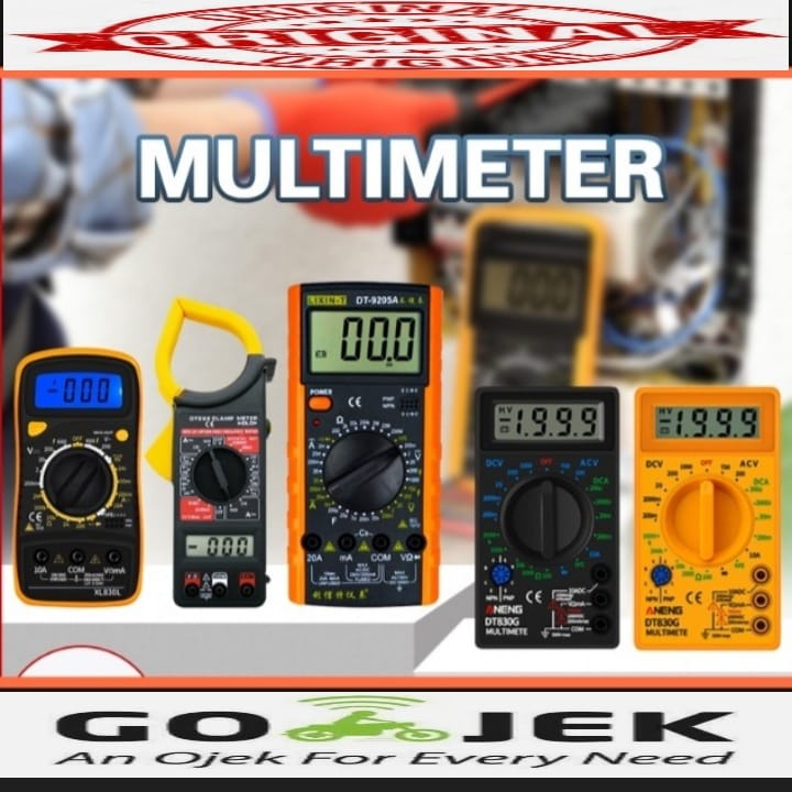 Jual Alat Pengukur MULTITESTER DIGITAL DT-830B DT830B MULTIMETER ...