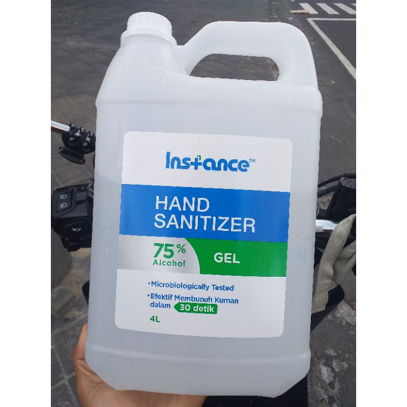 Jual Instance gel 4Lt / Hand sanitizer Instance gel 4 Liter | Shopee ...