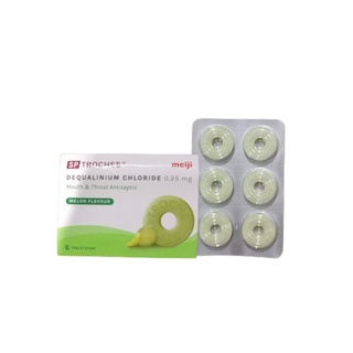 Jual Meiji SP Troches Melon Flavour 1 blister isi 6 tablet / Tablet ...