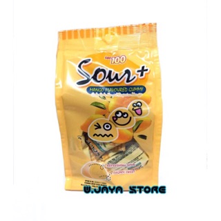 Jual Permen Asam Lot 100 Sour+ Gummy Candy Import Varian Rasa Buah ...