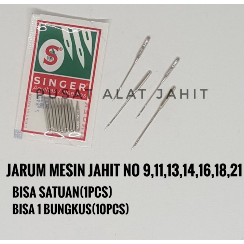 Jual ORIGINAL JARUM SINGER MESIN JAHIT SINGER RUMAH TANGGA KLASIK ...