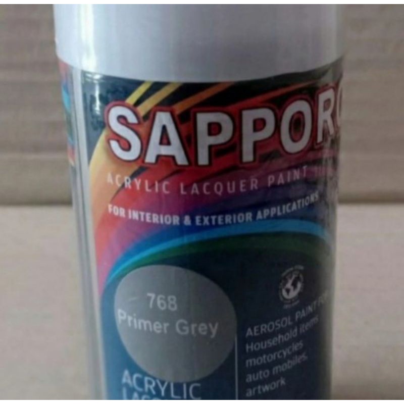 Jual cat semprot Pylox sapporo 300ml 768 Primer Grey | Shopee Indonesia