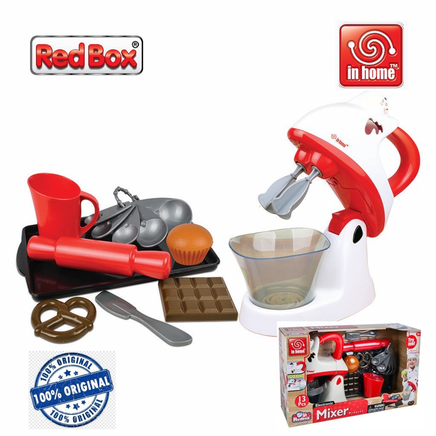 Jual Red Box Toy In Home Electronic Mixer Playset 21209 Kitchen Masak ...