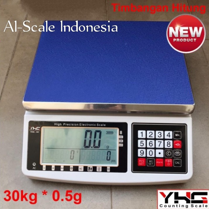 Jual Timbangan Digital Counting Scale Timbangan Hitung YHG GC 30kg 0.5gram Indonesia|Shopee ...