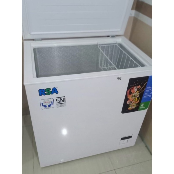 Jual chest freezer CF-210 RSA kulkas pembeku frozen food rsa cf-210 ...