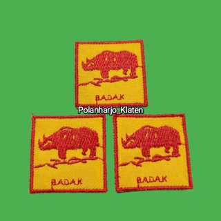 Jual Tanda regu Pramuka Putra Badak / Tanda Regu Pramuka Badak / Tanda ...