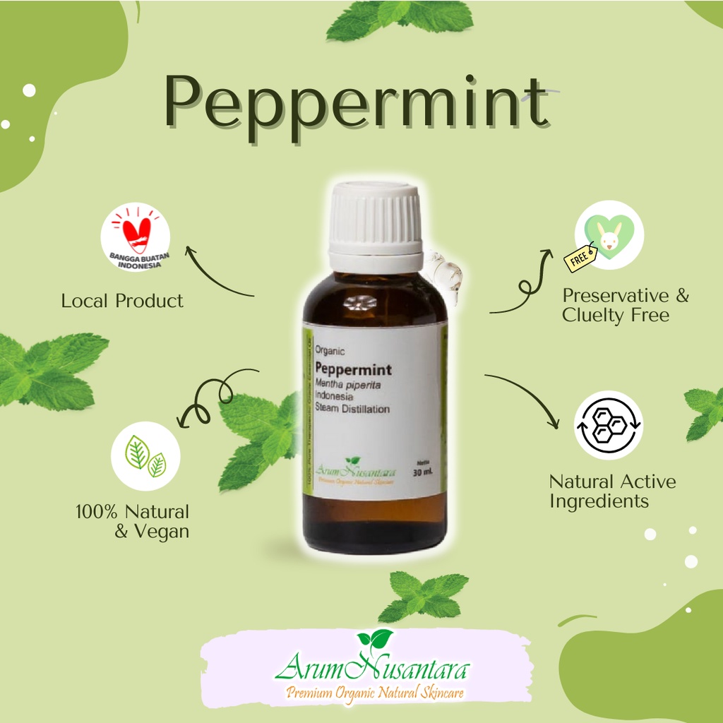 Jual Peppermint Essential Oil 100% Pure | Shopee Indonesia