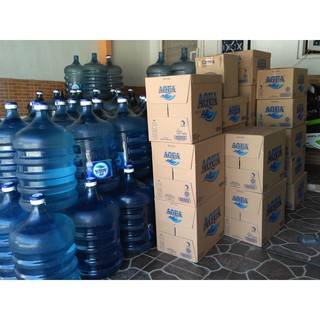Jual Air Minum Aqua Galon Kemasan 19 Liter | Shopee Indonesia