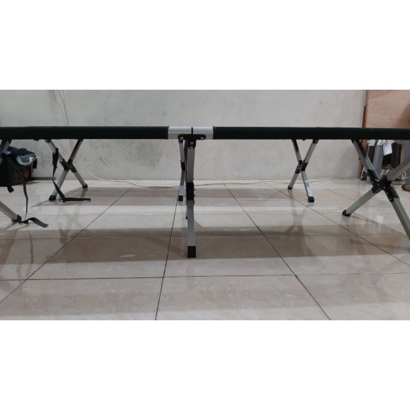 Jual velbed alumunium , velbed standar TNI , tempat tidur lipat ...