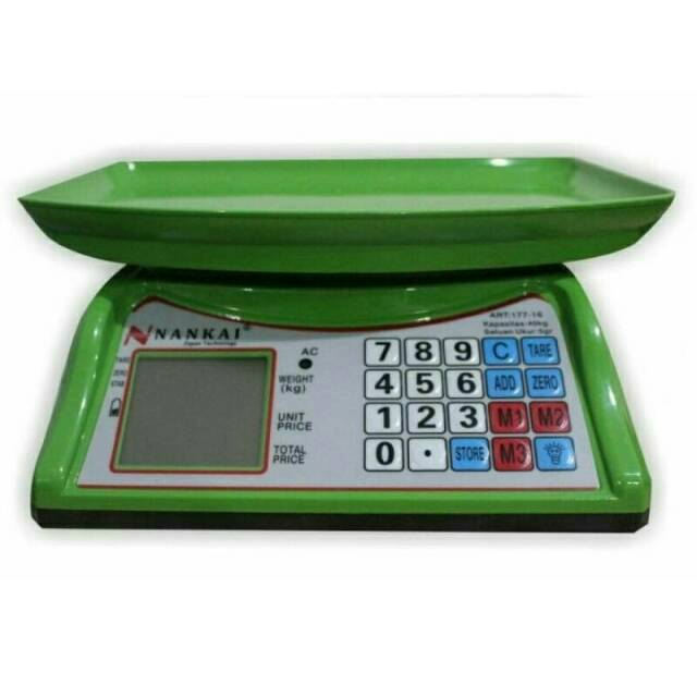 Jual Timbangan Duduk Digital Nankai 40 Kg / Nankai Electronic Digital ...