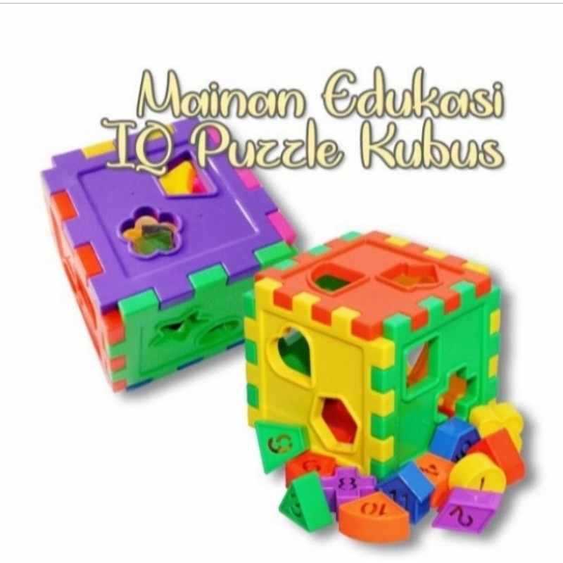 Jual Mainan IQ Puzzle Kubus Edukasi - Box Puzzle Kotak Pintar Anak ...
