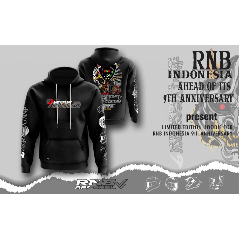 Jual Hoodie Anniv9 RNB Indonesia orginal % | Shopee Indonesia