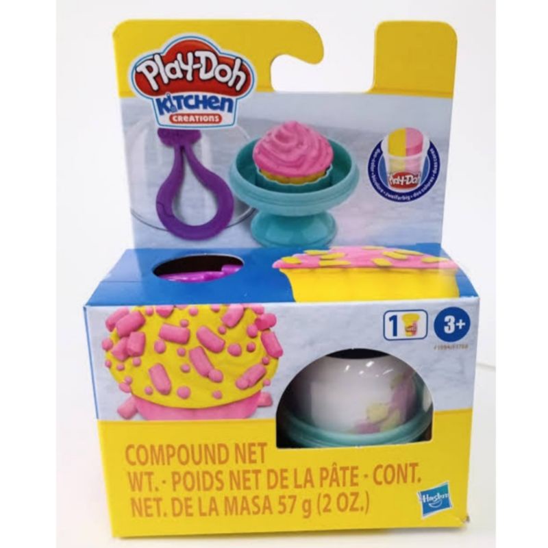 Jual Play-doh Playdoh Kitchen Creations Cupcakes Macarons Mini Clip On ...