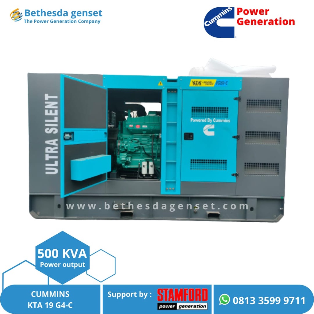 Jual Genset CUMMINS 500 kVA Stamford | Shopee Indonesia