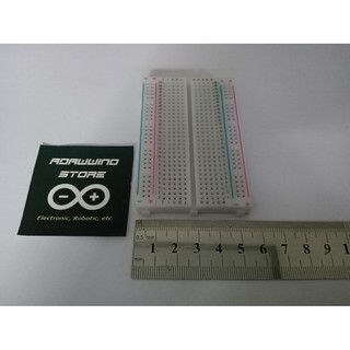 Jual Breadboard 400 Point Hole Solderless PCB Bread Board Projectboard 400P Indonesia|Shopee ...