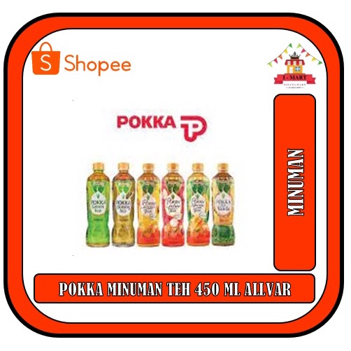 Jual POKKA MINUMAN TEH 450 ML KEMASAN BOTOL TEA NIKMAT MANIS SEGAR ALL ...