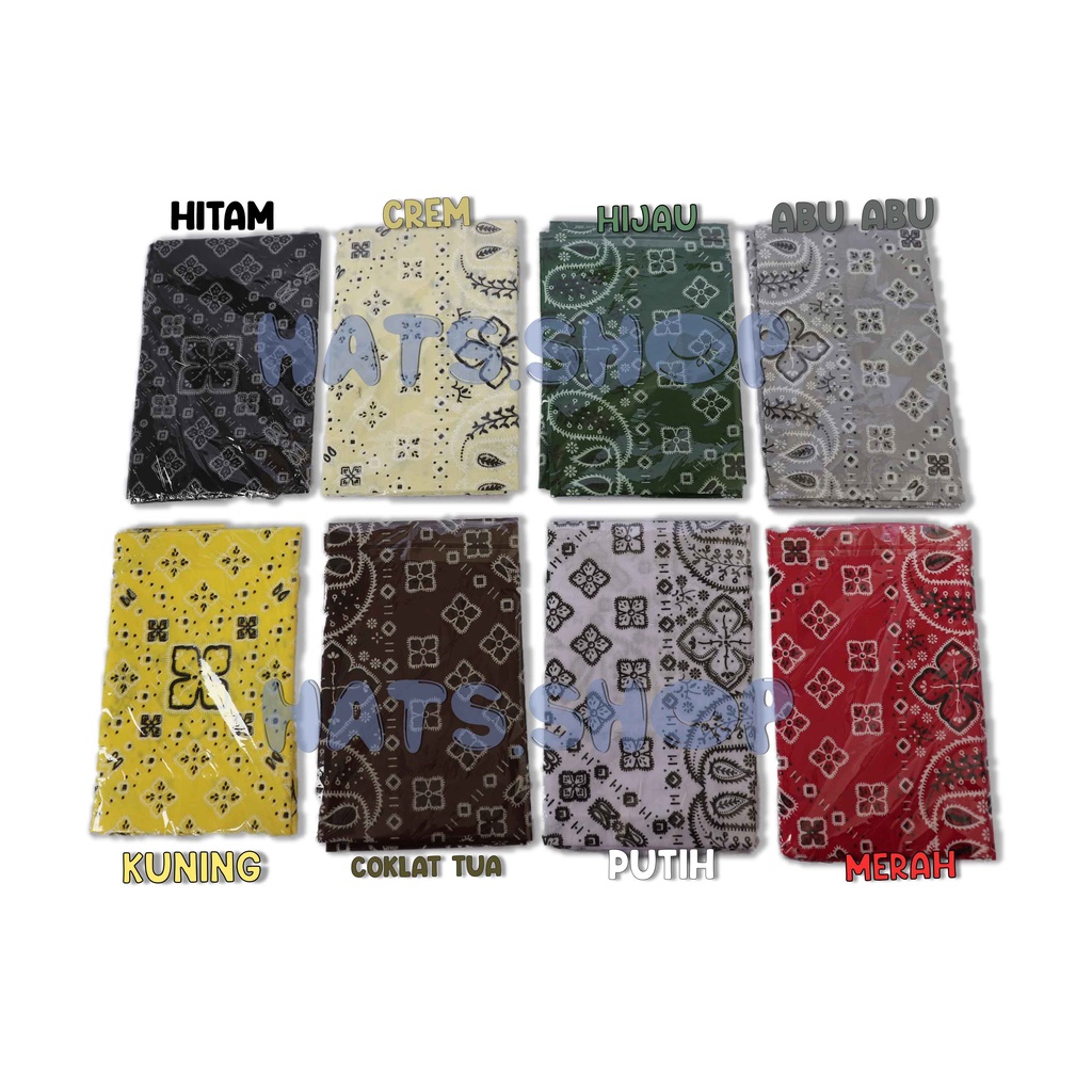 Jual Kain slayer serbaguna motif batik | Shopee Indonesia