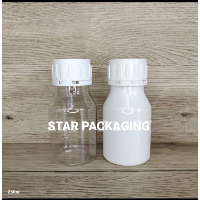 Jual Botol 250ml Botol Madu 250ml Botol PS Madu 250ml Tutup Segel Besar Tebal Premium Quality ...