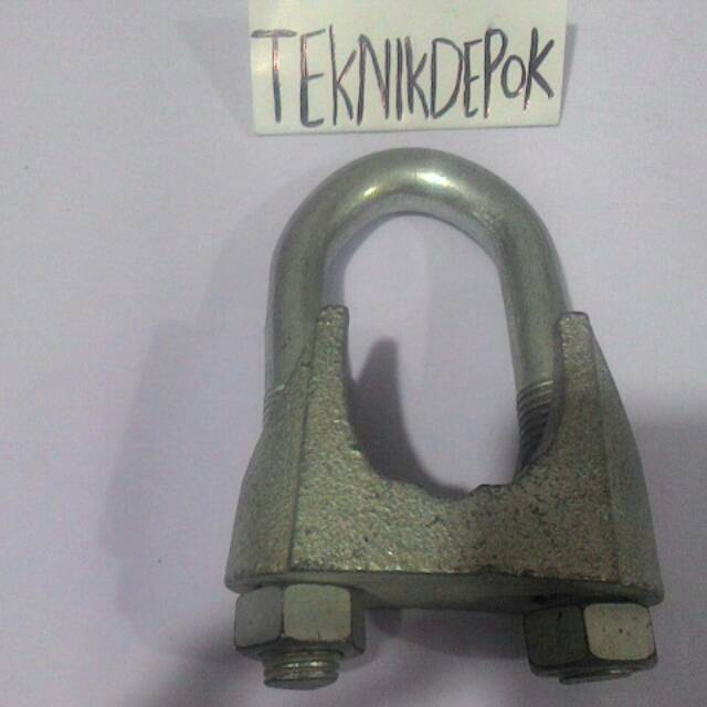 Jual clamp sling 1 1/2 inch M. 38 klem kuku macan klem seling penjepit ...