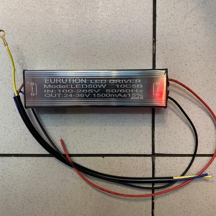 Jual Trafo ballast lampu sorot mata COB 50watt 24-36vdc | Shopee Indonesia
