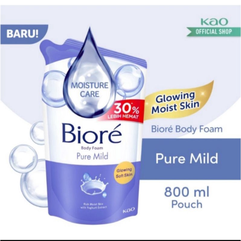 Jual Biore Pure Mild 800 ml | Shopee Indonesia