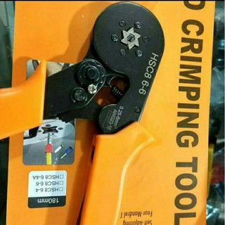 Jual TANG CRIMPING SKUN KABEL ADJUSTABLE HSC8 6-6 AWG 23-10 KABEL 0,25 ...