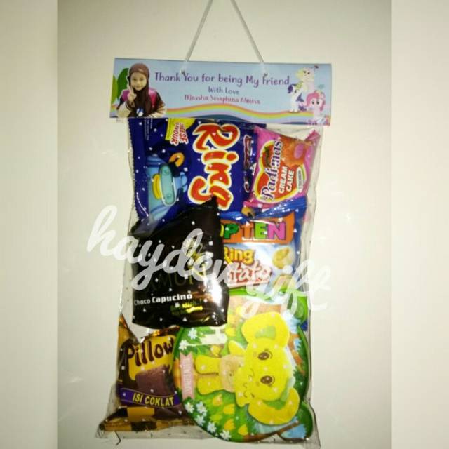 Paket snack ulang tahun anak / Souvenir ulang tahun / Paket ulang tahun ...