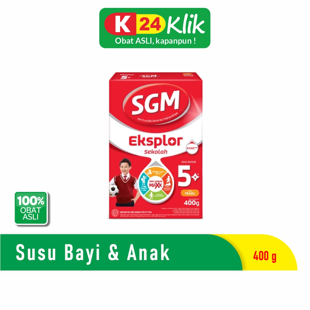 Jual SGM EKSPLOR 5 PLUS MADU 400G (1 PCS) | Shopee Indonesia