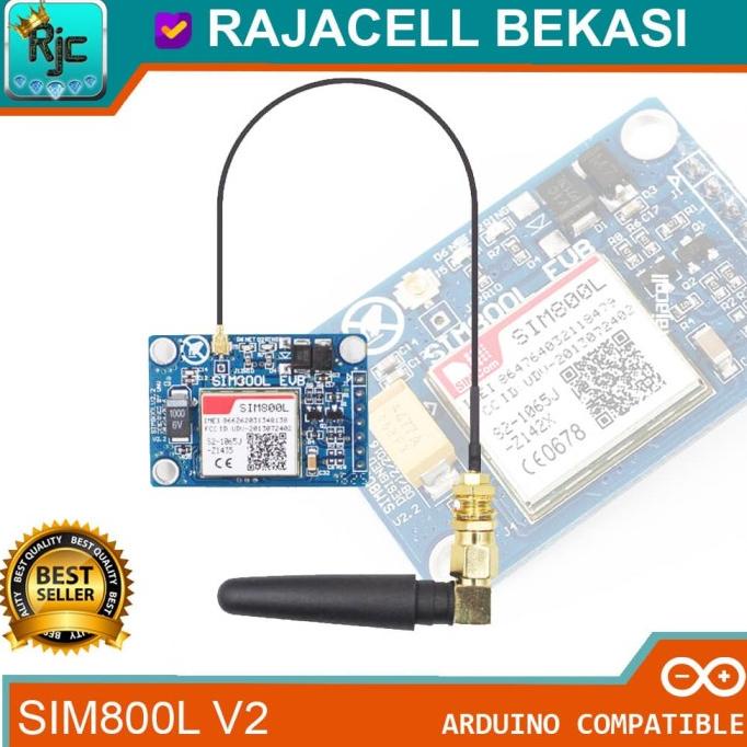 Jual SIM800L V.2 Upgrade Version GSM GPRS Module for Arduino 5V ...