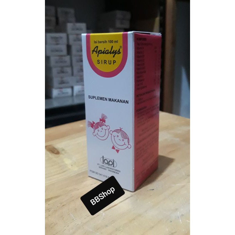 Jual APIALYS SIRUP SYRUP LAPI MULTIVITAMIN ANAK | Shopee Indonesia