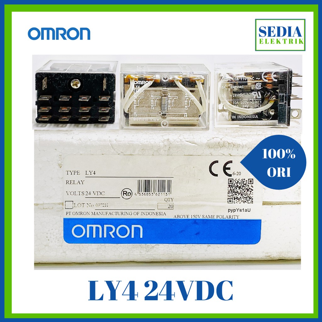 Harga relay omron 24vdc ly4 Terbaru Jul 2025 | BigGo Indonesia
