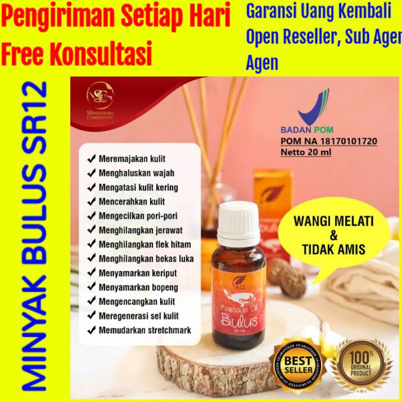 Jual Minyak Bulus SR12 Herbal BPOM - Minyak Oles Untuk Kesehatan Wajah ...